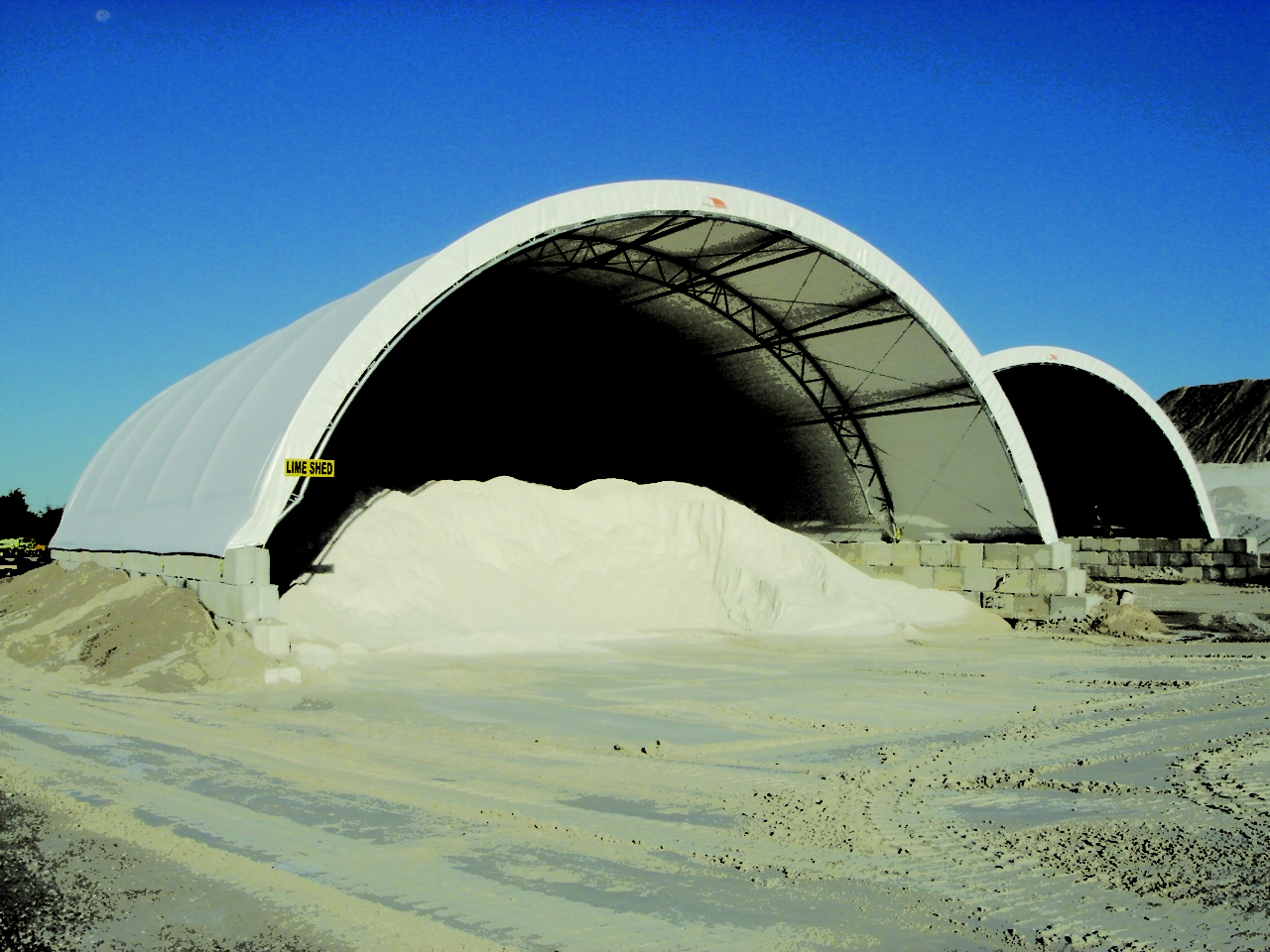 Sand & Salt Storage Buildings | ClearSpan