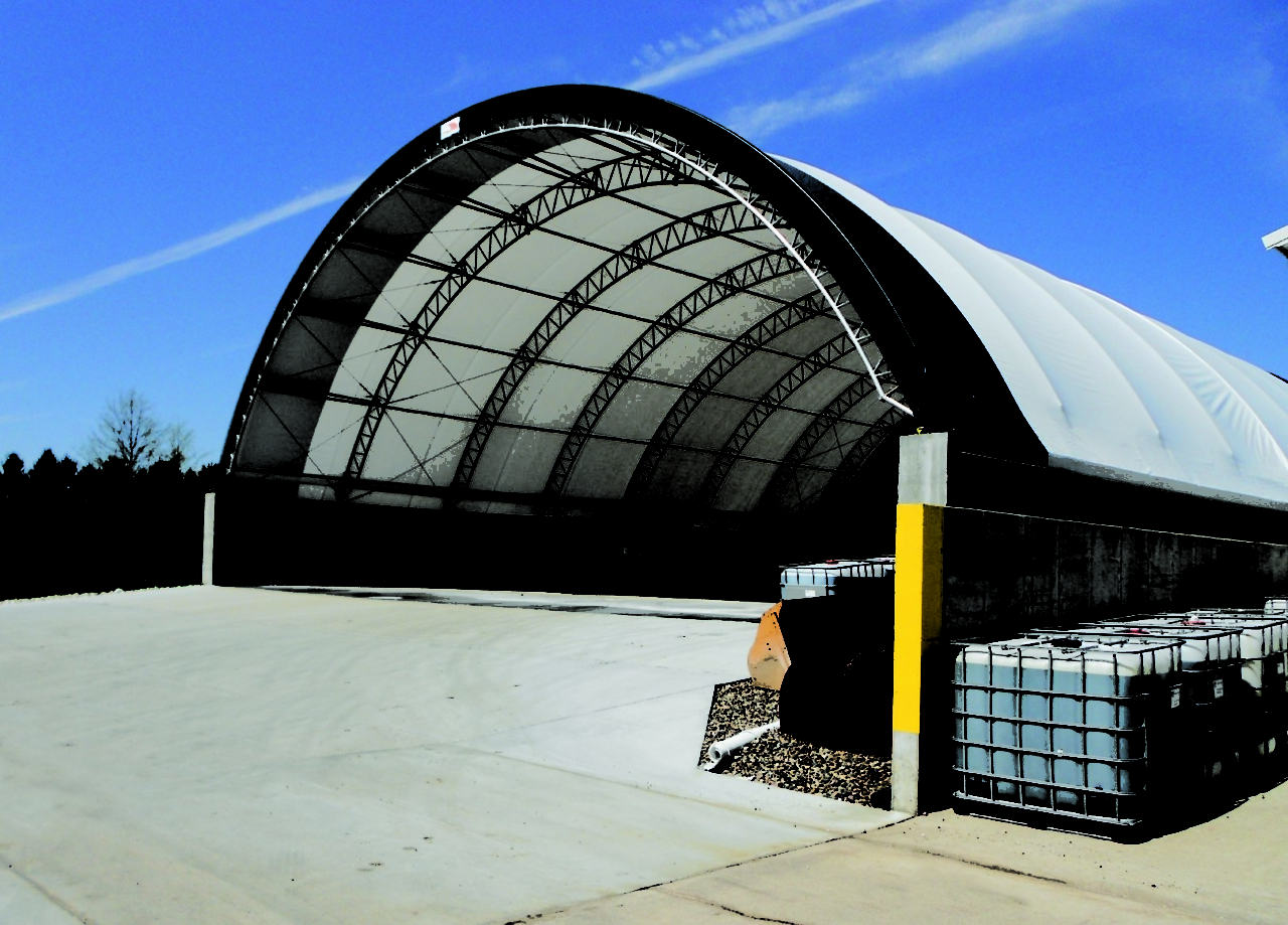 Sand & Salt Storage Buildings | ClearSpan