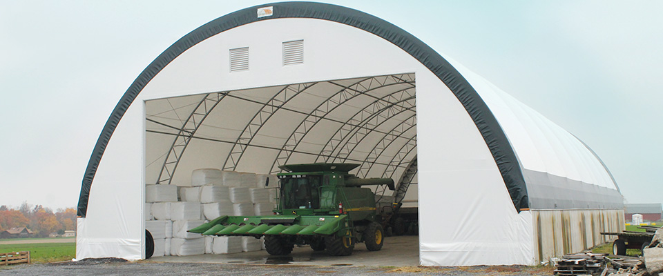 Hay, Grain & Feed Storage | ClearSpan