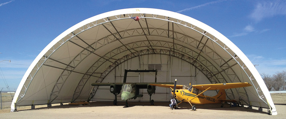 Portable Aircraft Hangar | ClearSpan