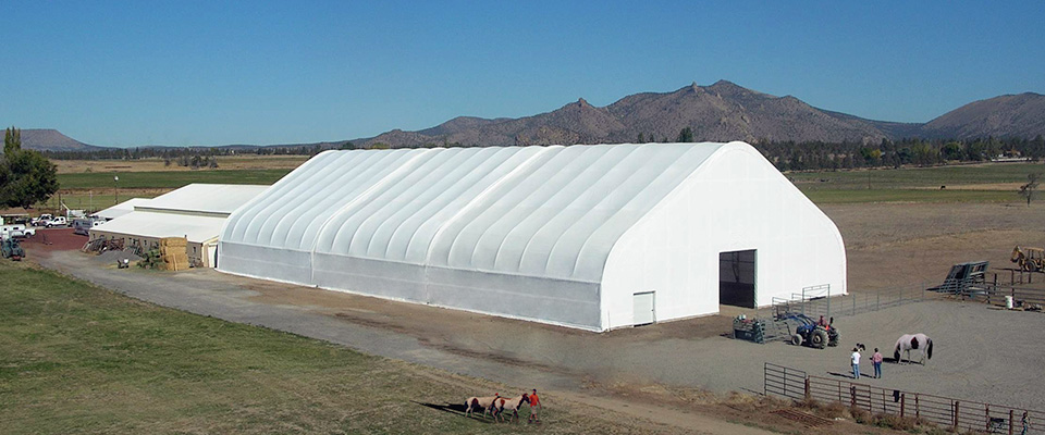 Indoor Rodeo Arenas – Moveable | ClearSpan