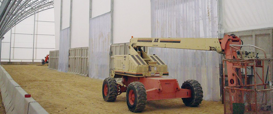 Temporary Construction Warehouse | ClearSpan