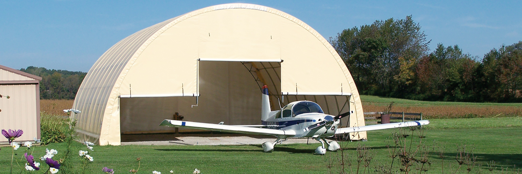 Airplane Hangar Solutions – Airplane Storage | ClearSpan