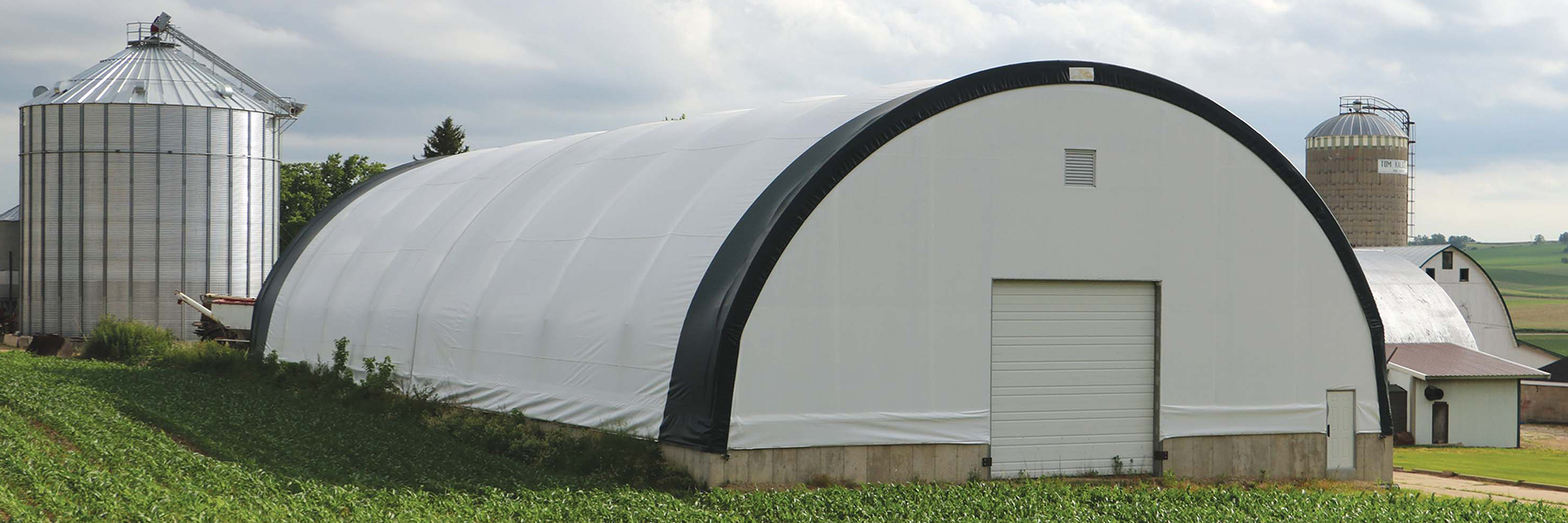 Farm Buildings - Arch Truss Fabric, Metal & Hybrid | ClearSpan