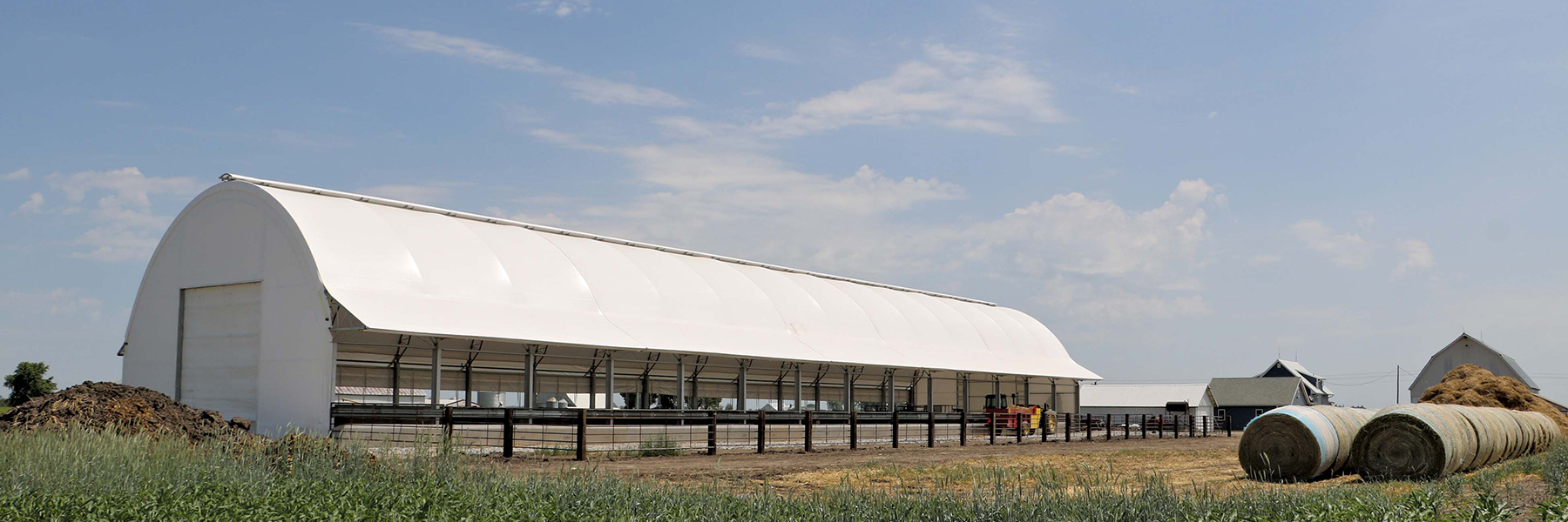 Truss Arch Cattle Buildings | ClearSpan