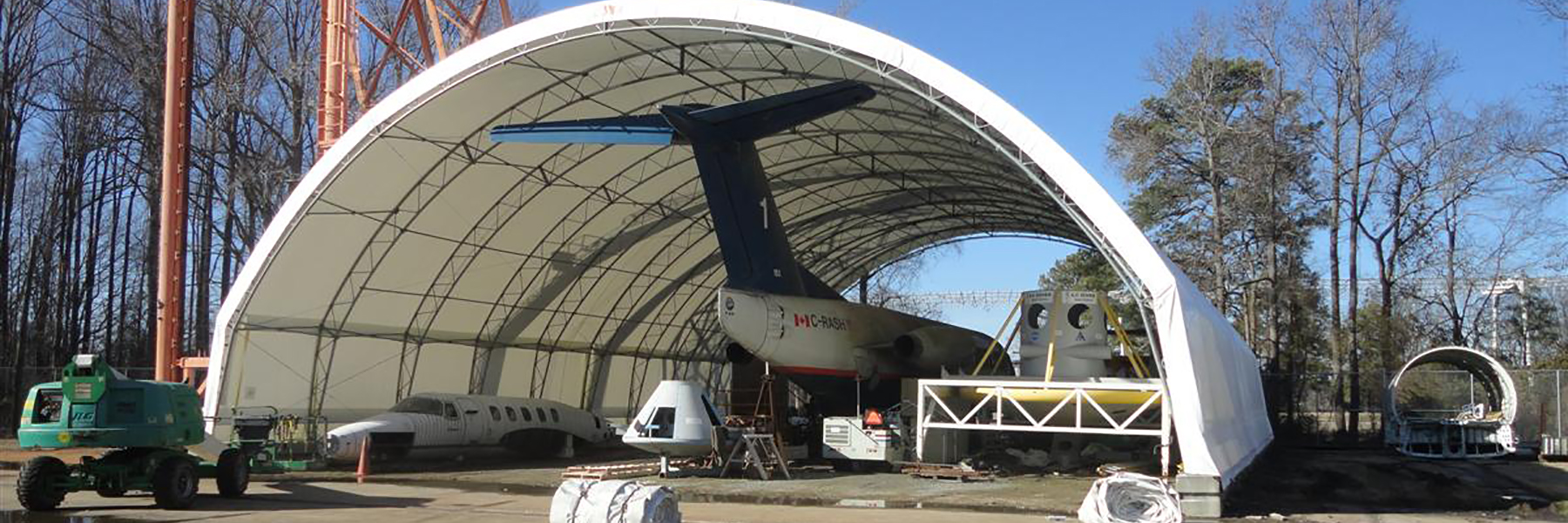 Airplane Hangar Solutions – Airplane Storage | ClearSpan