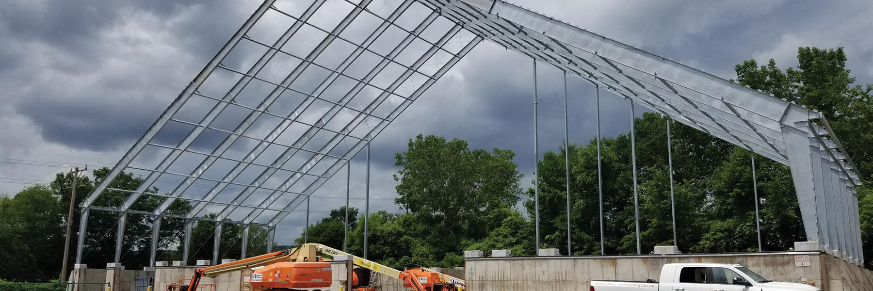 ClearSpan Building Installation
