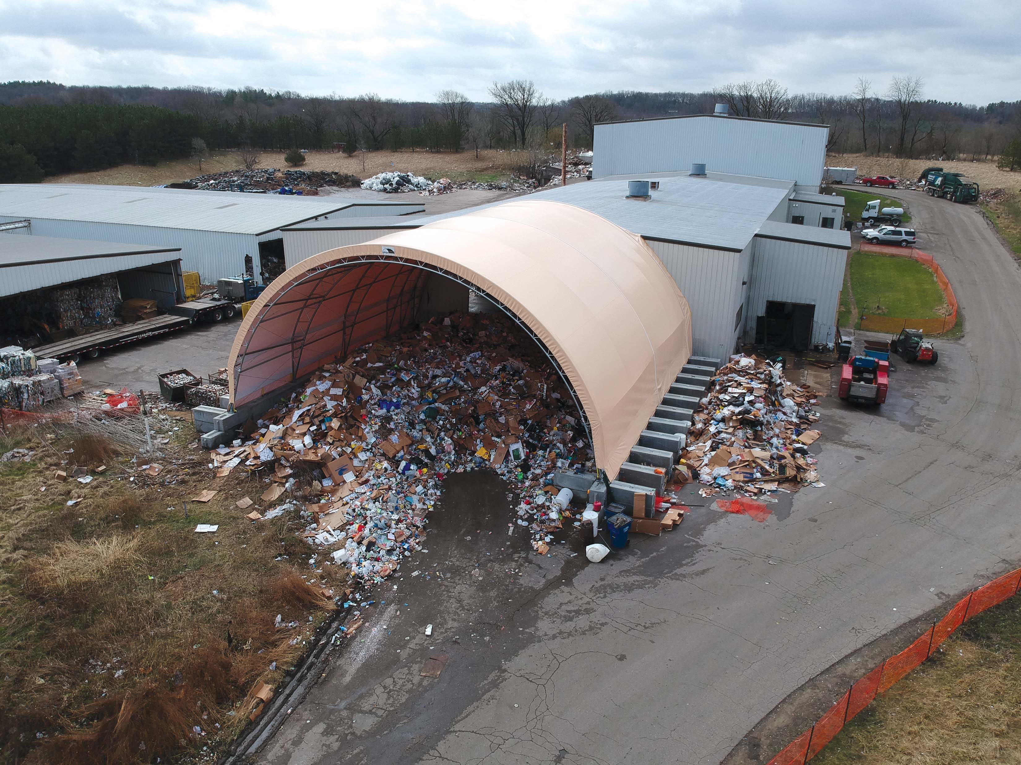 ClearSpan Waste and Recycling Structures: Ultimate protection for ...