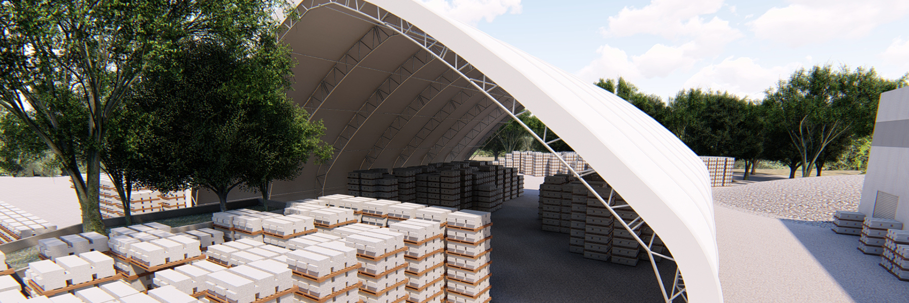 Commercial Storage Structures - Fabric, Metal & Hybrid