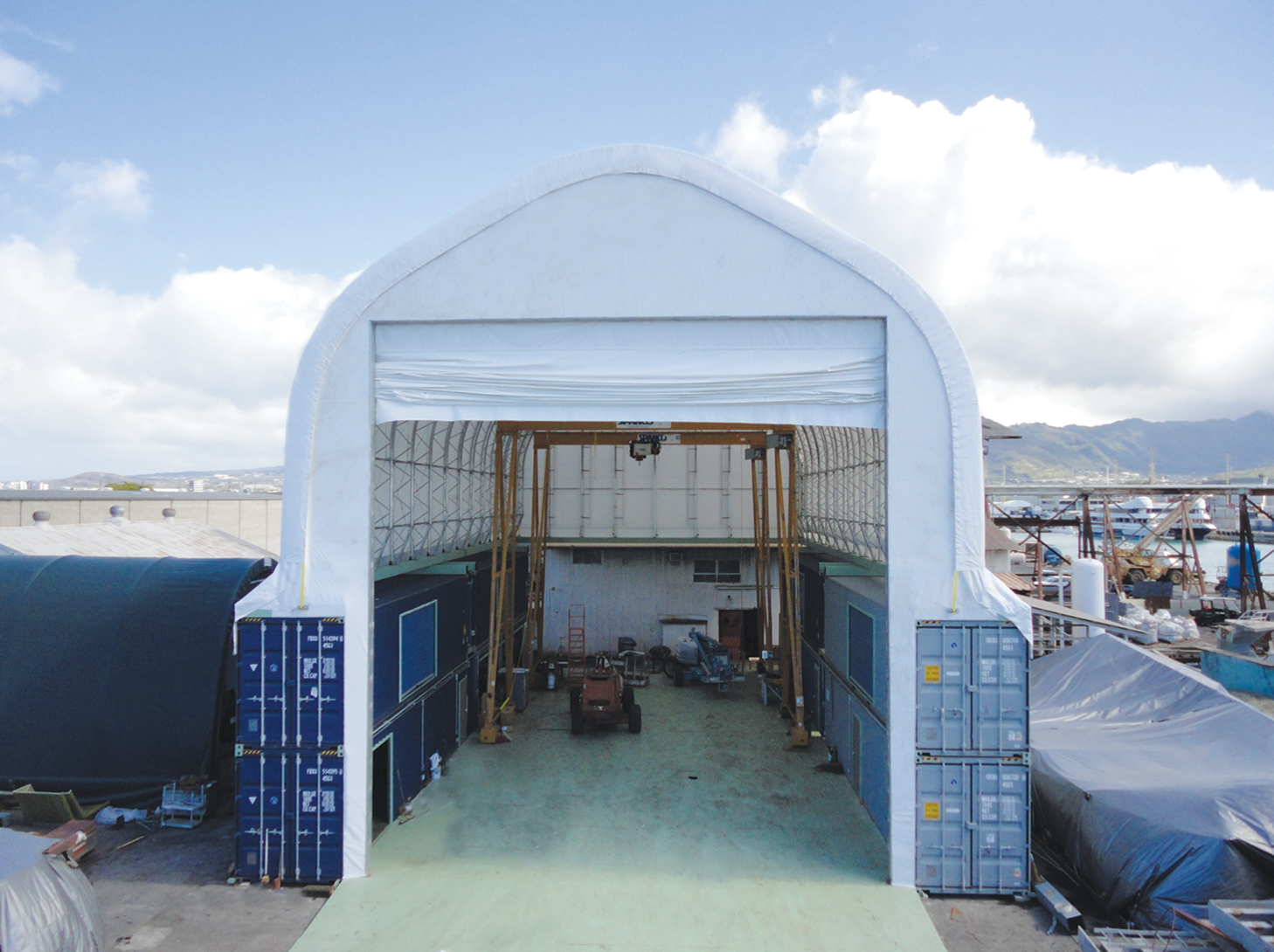 How A Shipping Container Foundation Can Improve Your Operation | ClearSpan